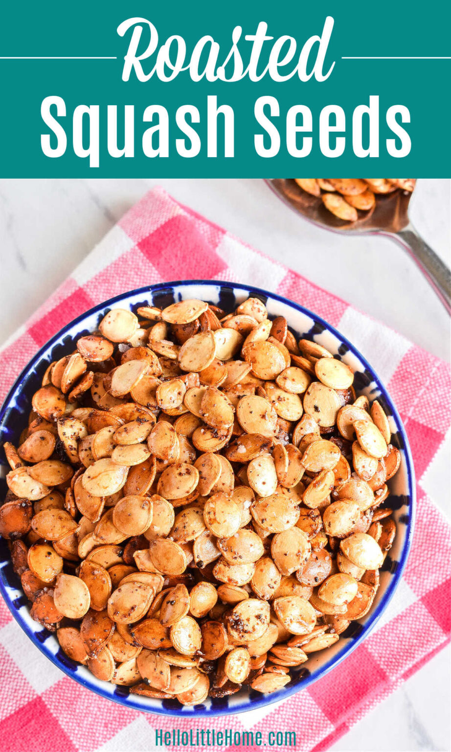 Roasted Squash Seeds (Quick + Easy Recipe) | Hello Little Home