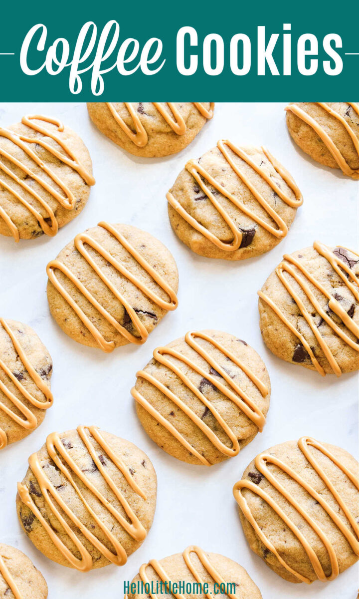 Coffee Cookies (Easy Recipe) | Hello Little Home