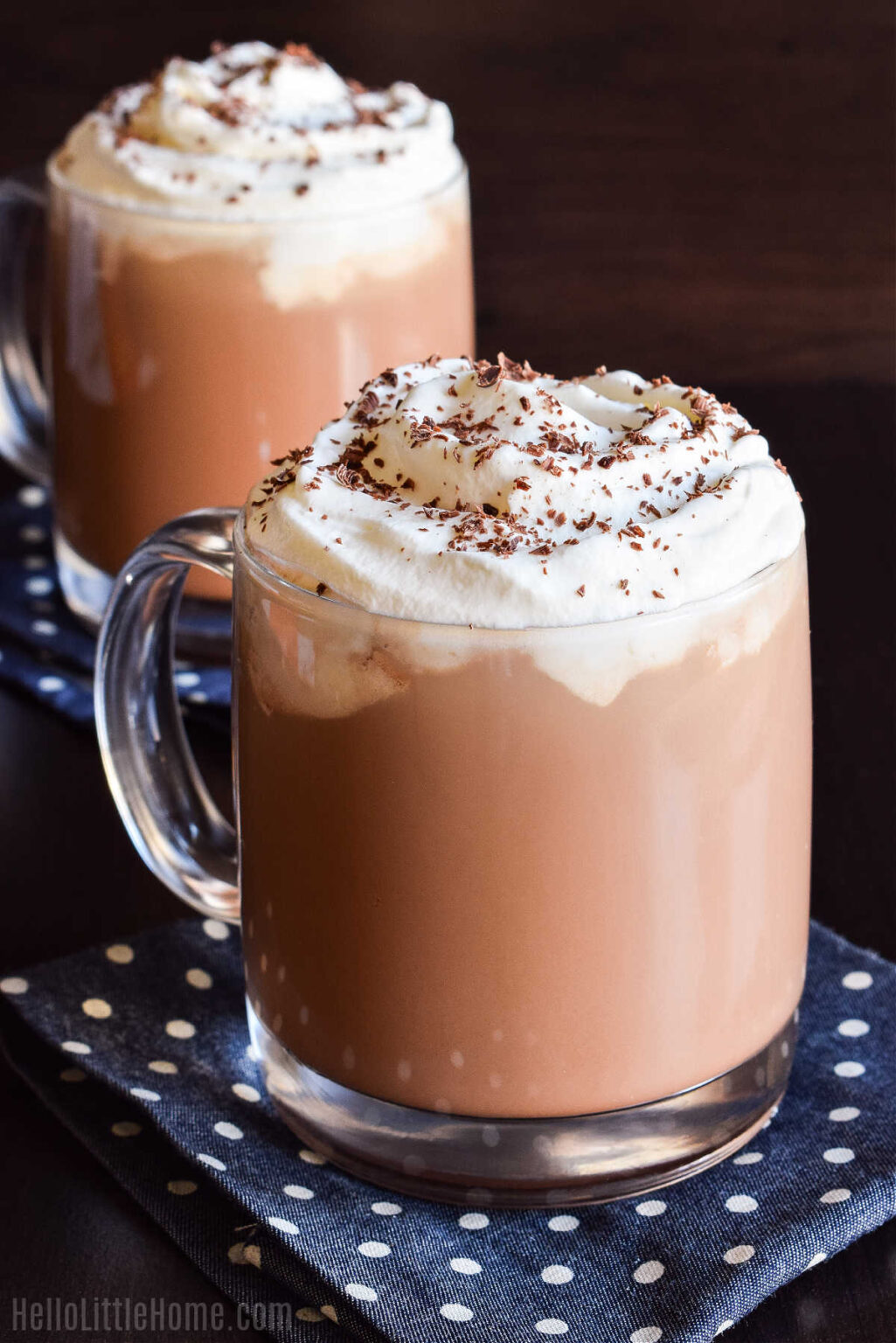 Hot Chocolate Coffee (Easy Recipe) | Hello Little Home