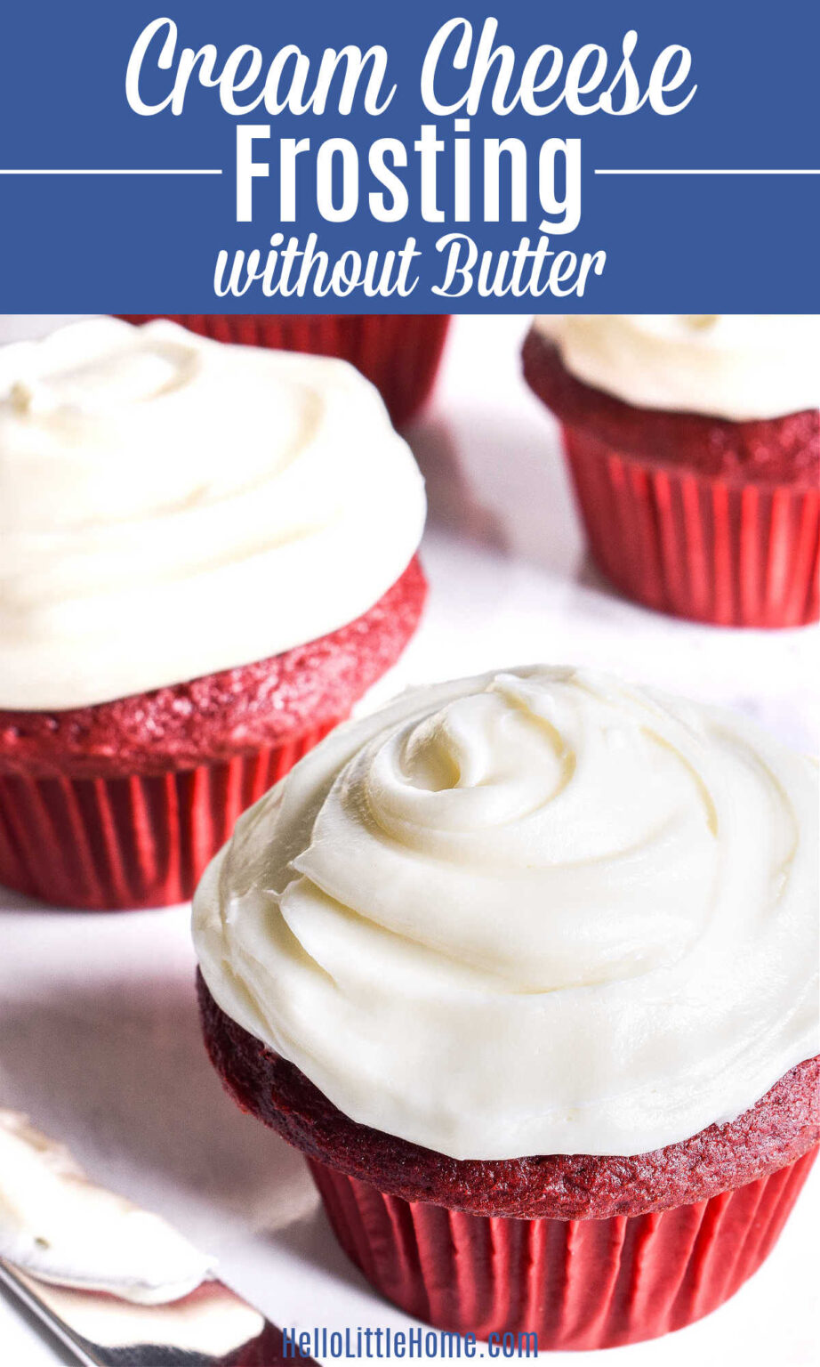 Cream Cheese Frosting without Butter | Hello Little Home