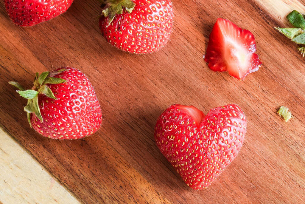 How to Make Strawberry Hearts | Hello Little Home