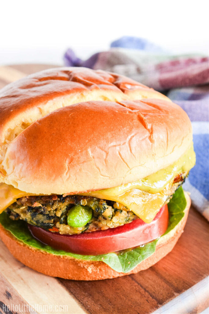 Green Burgers (Easy Recipe) | Hello Little Home