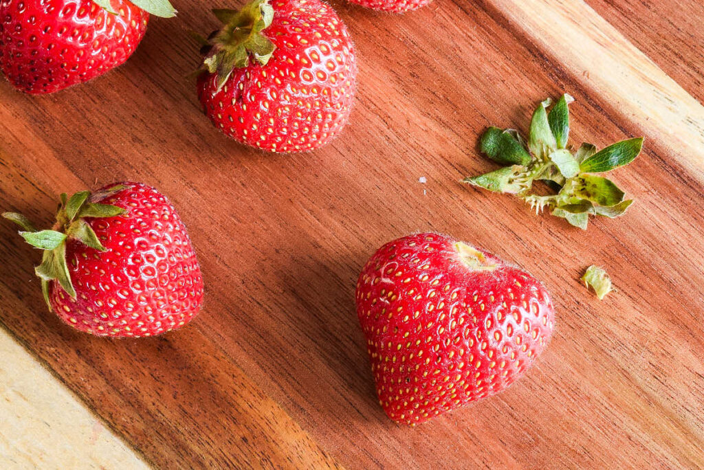 How to Make Strawberry Hearts | Hello Little Home