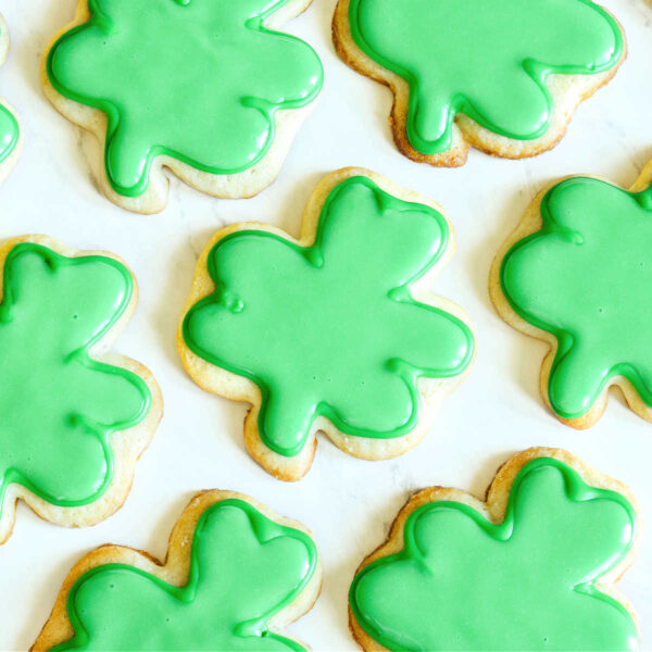 Shamrock Cookies Recipe | Hello Little Home