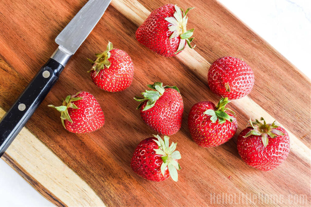 How to Make Strawberry Hearts | Hello Little Home