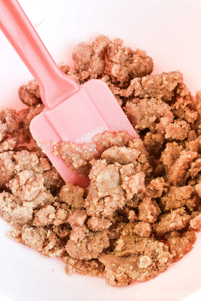 Easy Crumble Topping Recipe | Hello Little Home