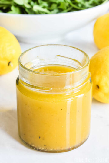 Honey Lemon Salad Dressing (Easy Recipe) | Hello Little Home