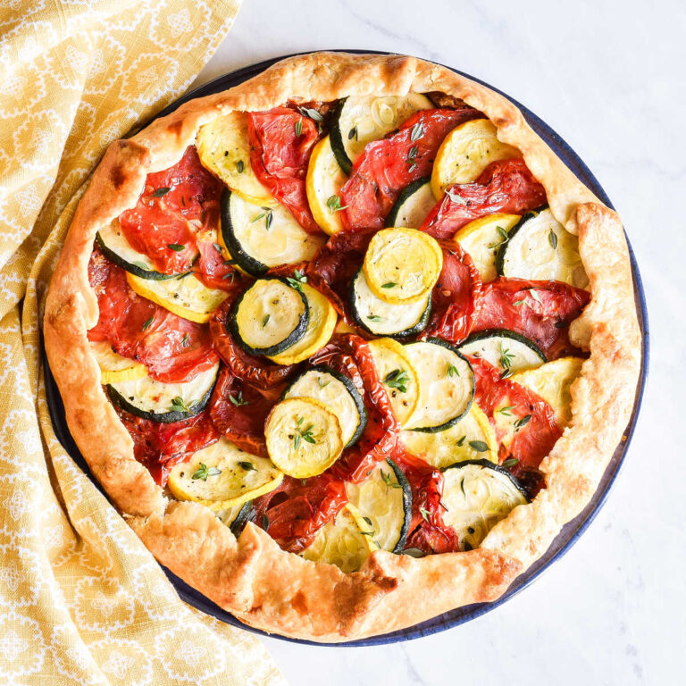 Vegetable Galette - Hello Little Home