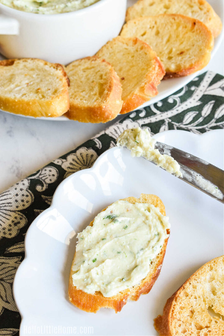 Fromage Fort (Easy French Cheese Spread) | Hello Little Home