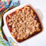 Nectarine Crumble (Easy Recipe) | Hello Little Home