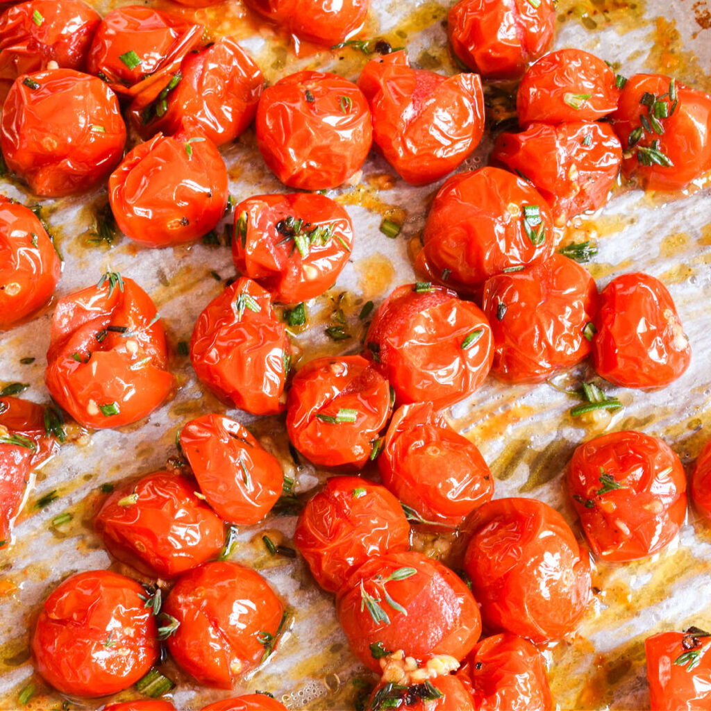 Roasted Cherry Tomatoes (Quick + Easy) | Hello Little Home