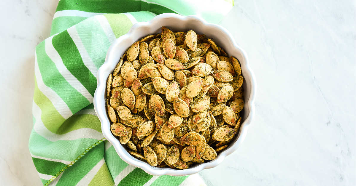 Dill Pickle Pumpkin Seeds (Easy Recipe) | Hello Little Home