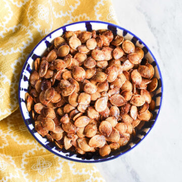 Roasted Delicata Squash Seeds (Easy Recipe) | Hello Little Home