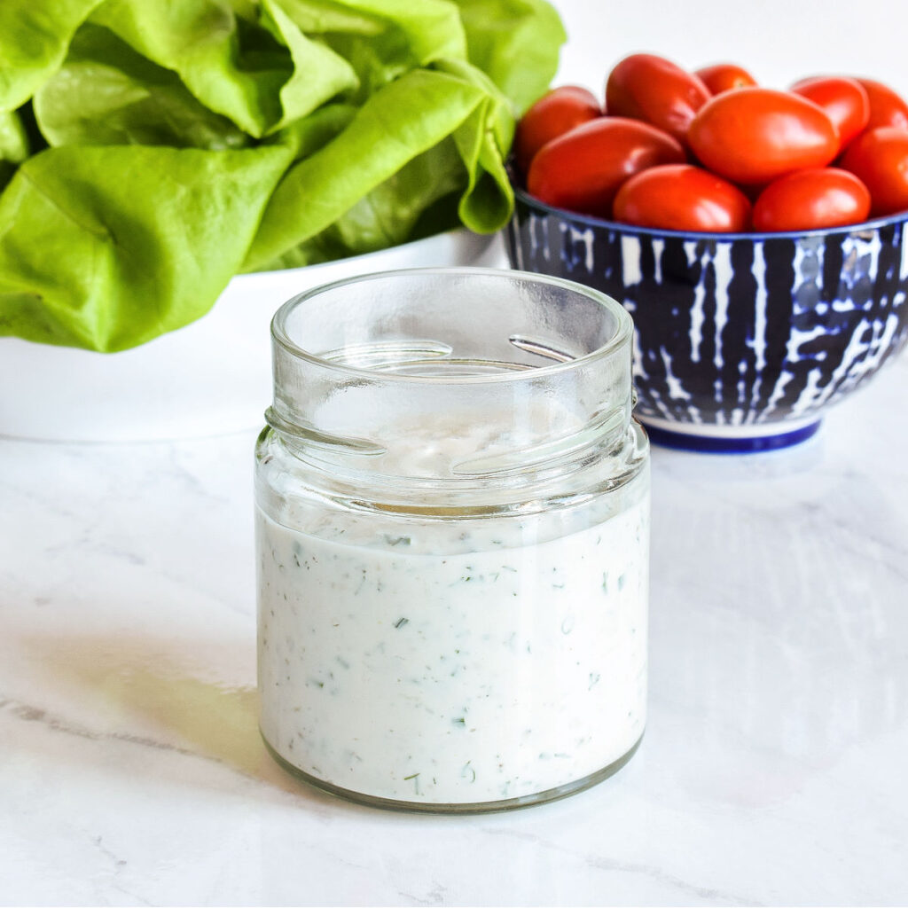 Sour Cream Salad Dressing (Quick + Easy) | Hello Little Home