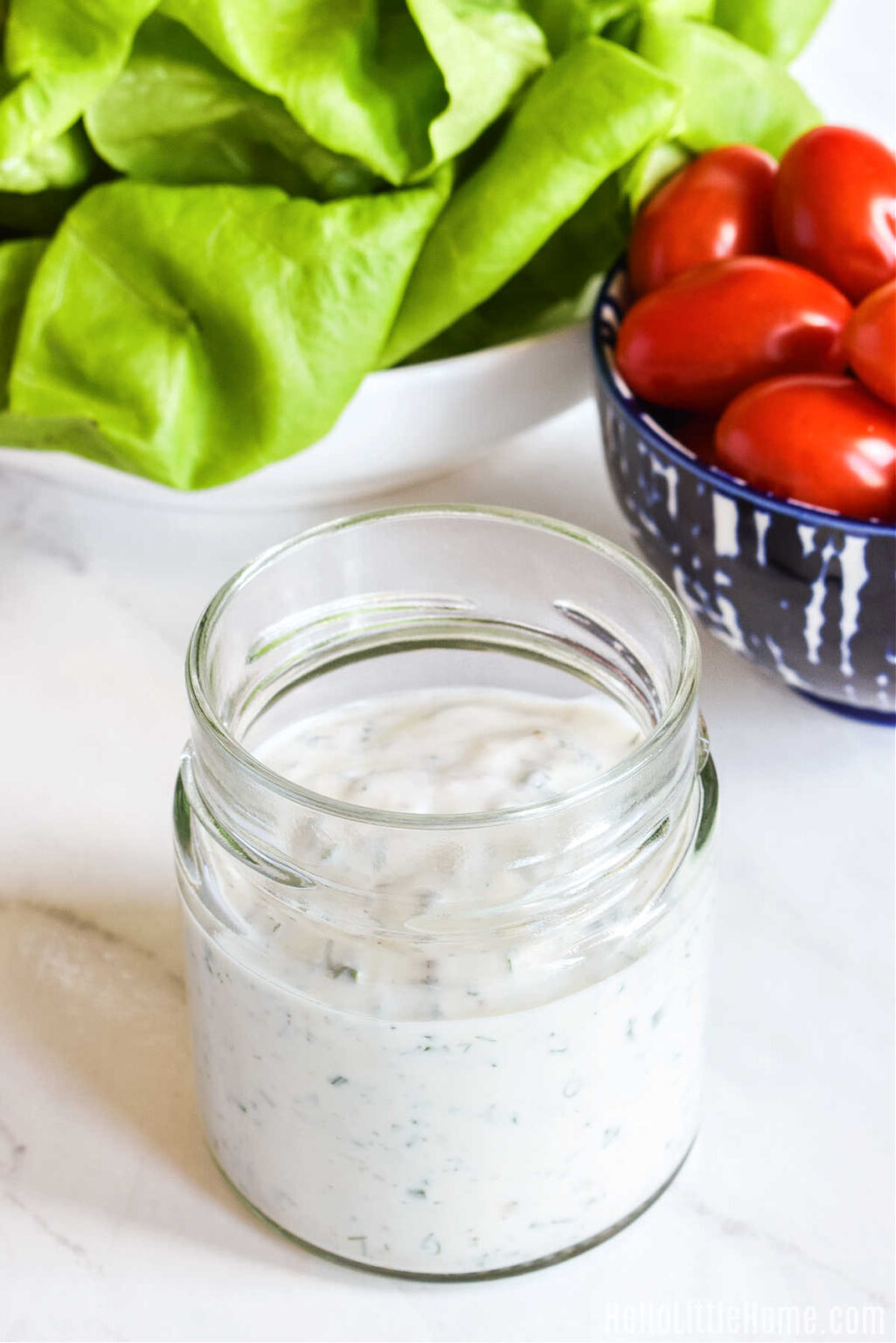 Sour Cream Salad Dressing (Quick + Easy) | Hello Little Home