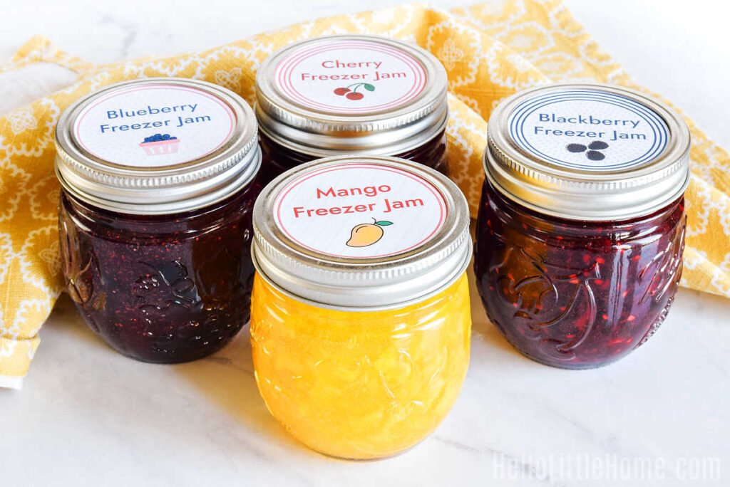 Blackberry Freezer Jam (Quick + Easy Recipe) | Hello Little Home