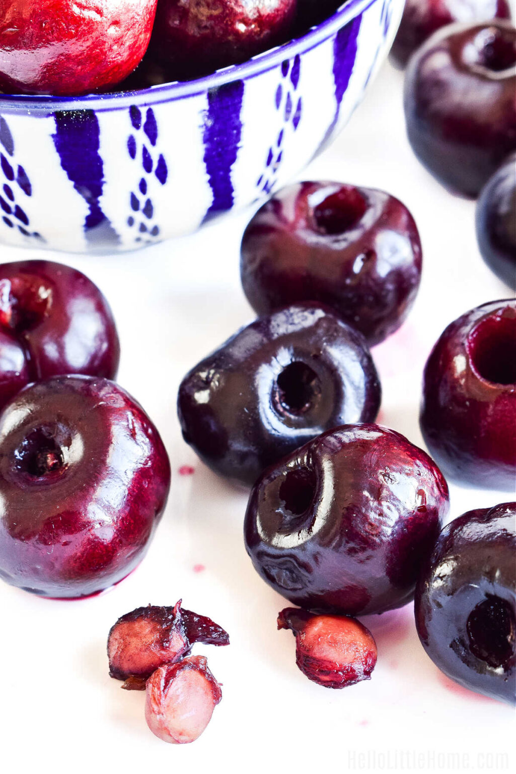 How to Pit Cherries (12 Easy Ways) | Hello Little Home