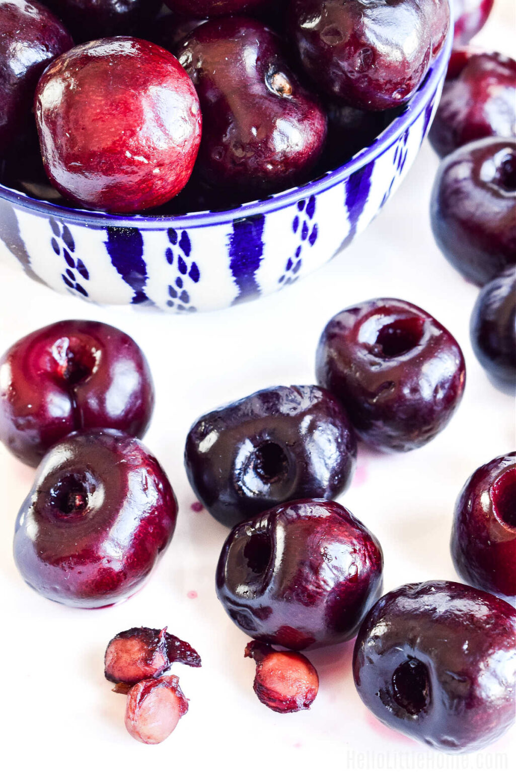 How to Pit Cherries (12 Easy Ways) | Hello Little Home