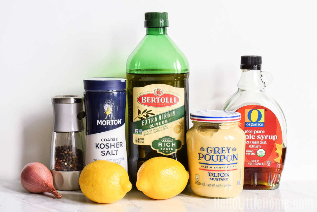 Citronette (Easy Lemon Vinaigrette Recipe) | Hello Little Home