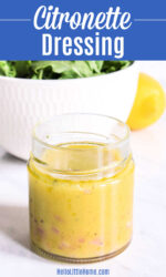 Citronette (Easy Lemon Vinaigrette Recipe) | Hello Little Home
