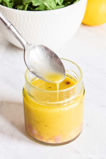 Citronette (Easy Lemon Vinaigrette Recipe) | Hello Little Home