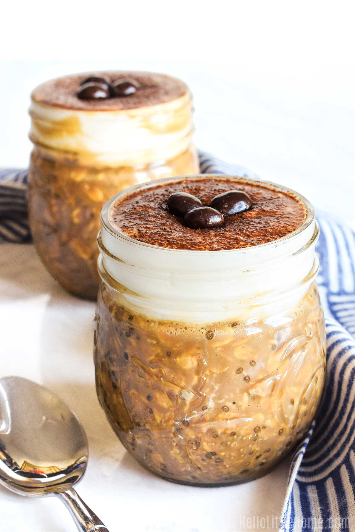 Tiramisu Overnight Oats (Quick + Easy Recipe) | Hello Little Home