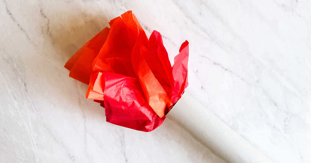 DIY Olympic Torch Craft | Hello Little Home