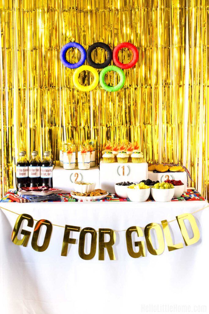 Olympic Theme Party - Hello Little Home