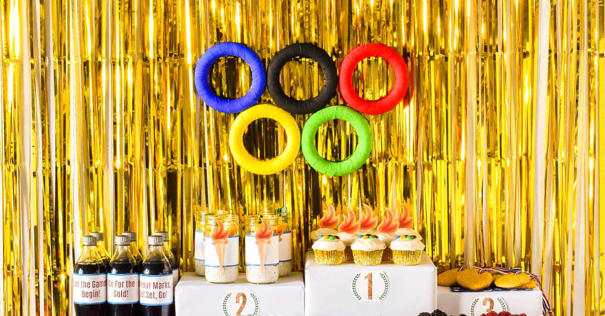 Olympic Theme Party - Hello Little Home