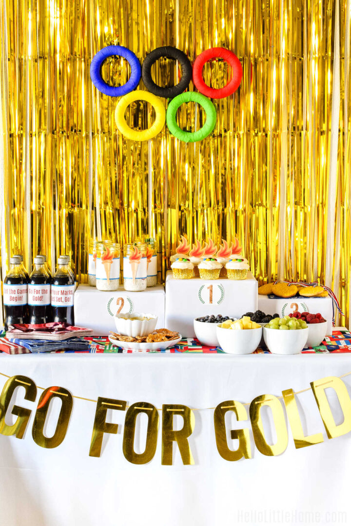 Olympic Theme Party - Hello Little Home