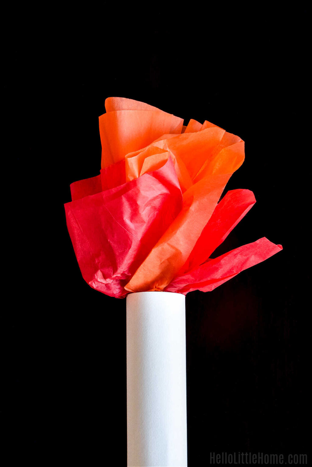 DIY Olympic Torch Craft | Hello Little Home