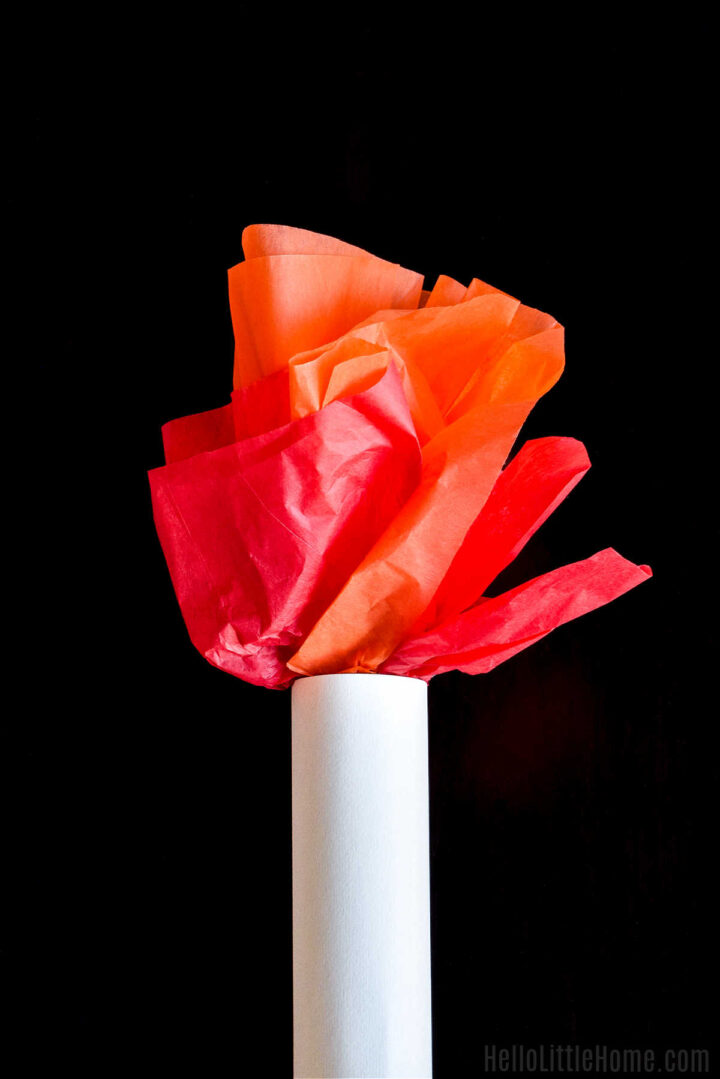 DIY Olympic Torch Craft | Hello Little Home