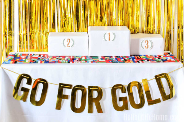Olympic Theme Party - Hello Little Home